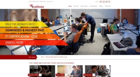Institute – multipurpose institute website template | imw3